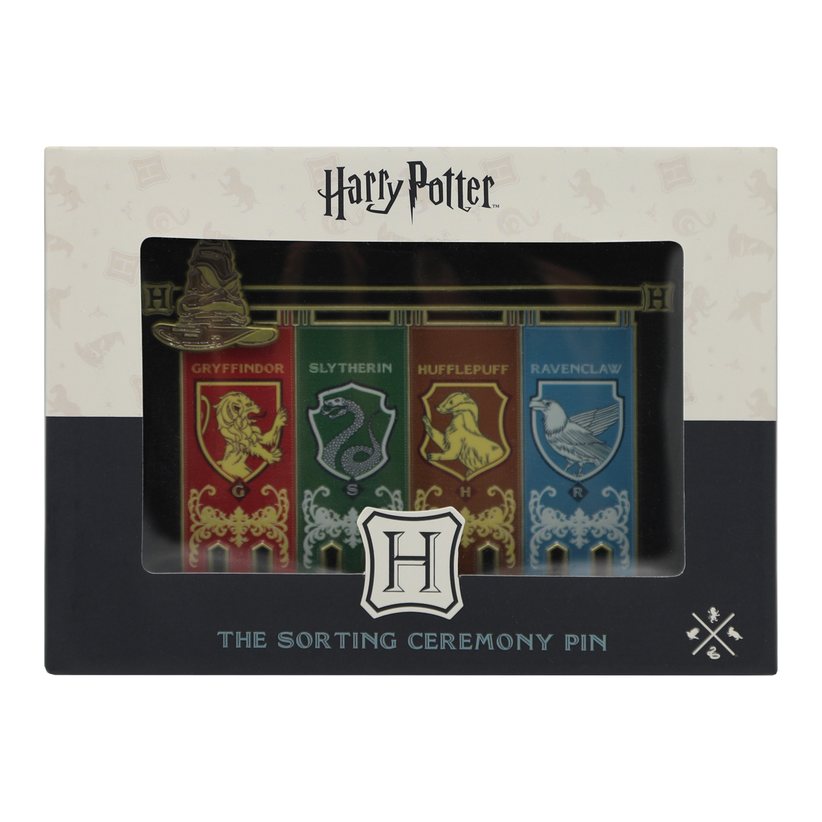 Hogwarts Crest Sliding Pin | Harry Potter Shop JP